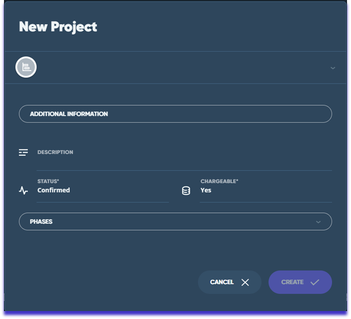 Adding a New Project to the Schedule