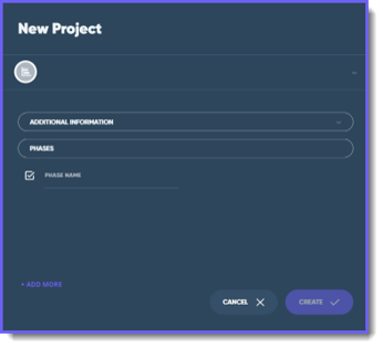 Adding a New Project to the Schedule